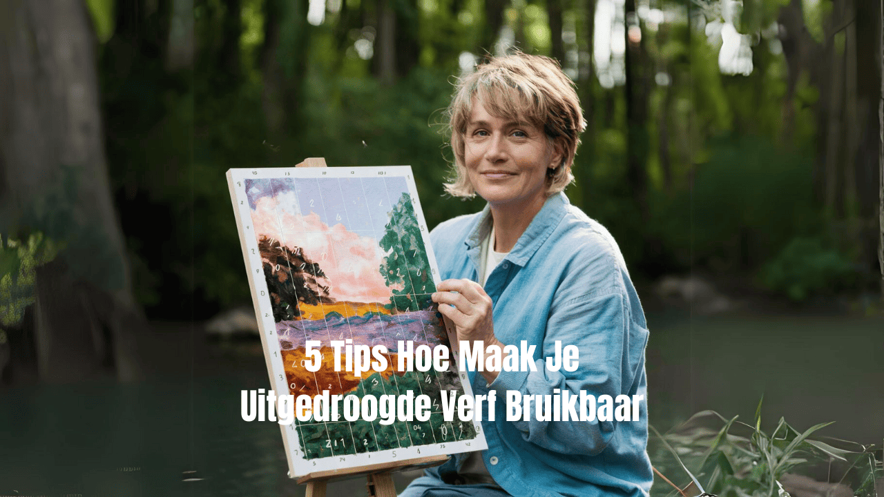 5 Tips Hoe Maak Je Uitgedroogde Verf Bruikbaar - Schilderen op Nummer ...