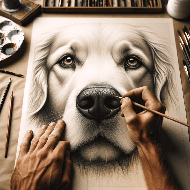 Teken Of Schilder Een Hond In 6 Stappen | Schilderen op num…