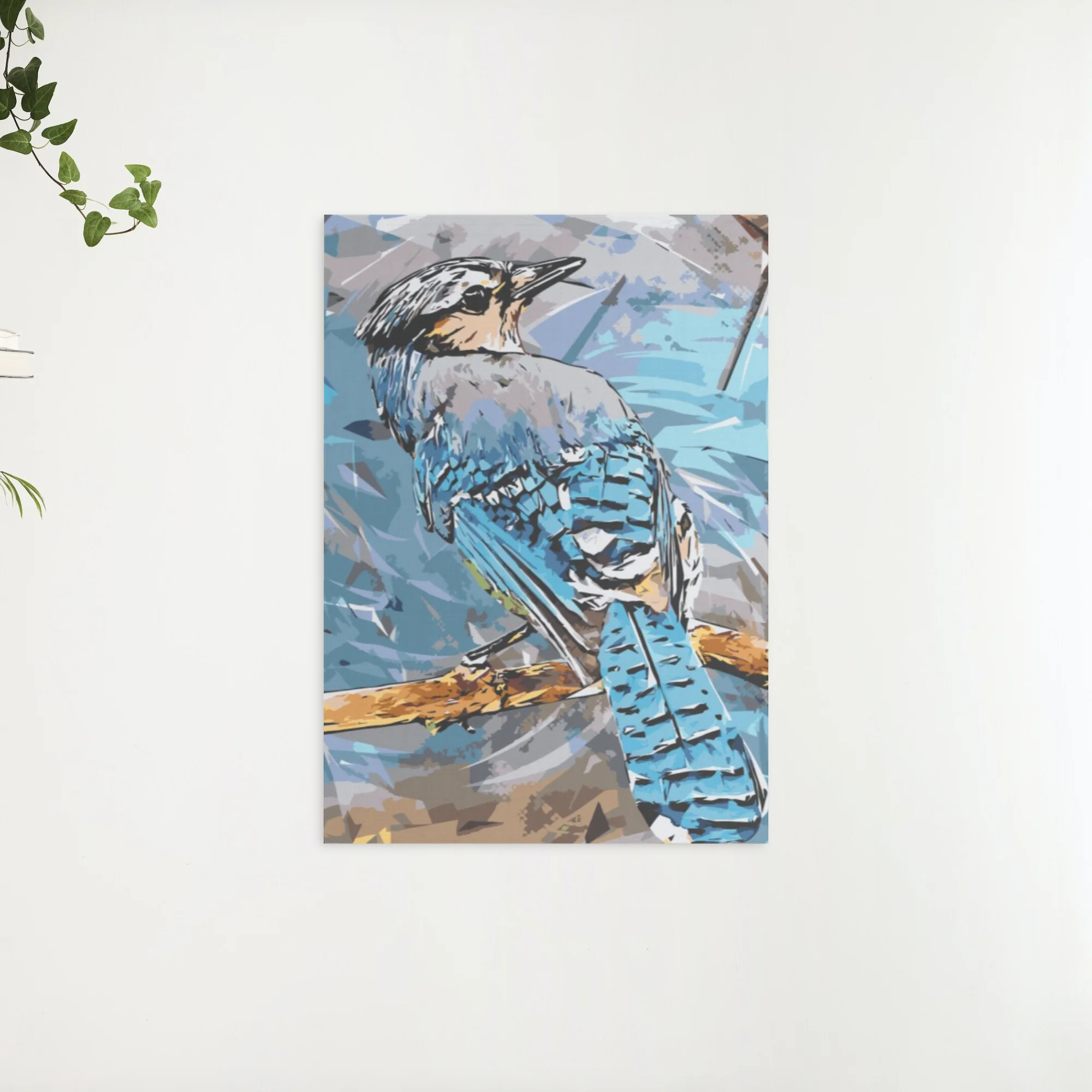 Schilderen op nummer – Blauwe Gaai vogel – SEOS Shop ...