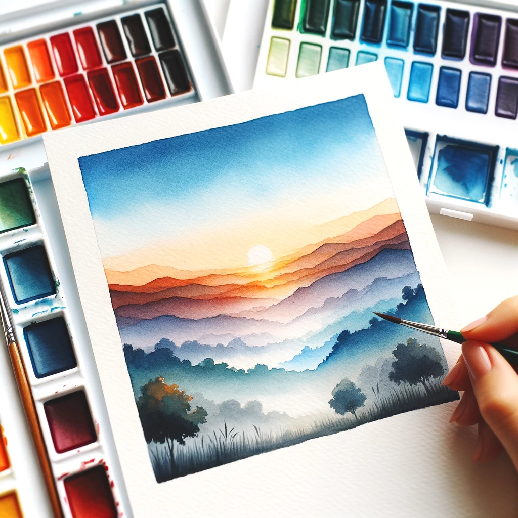 Wat Zijn Wassing Technieken In Aquarel En Hoe Pas Je Ze Toe?