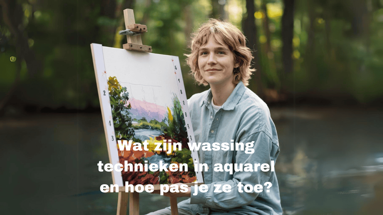 Wat zijn wassing technieken in aquarel en hoe pas je ze toe? - Schilderen op Nummer | Voor ...