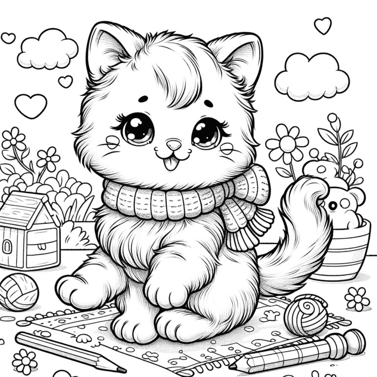 Katten kleurplaat - Downloaden - Schilderen Op Nummer Kinderen